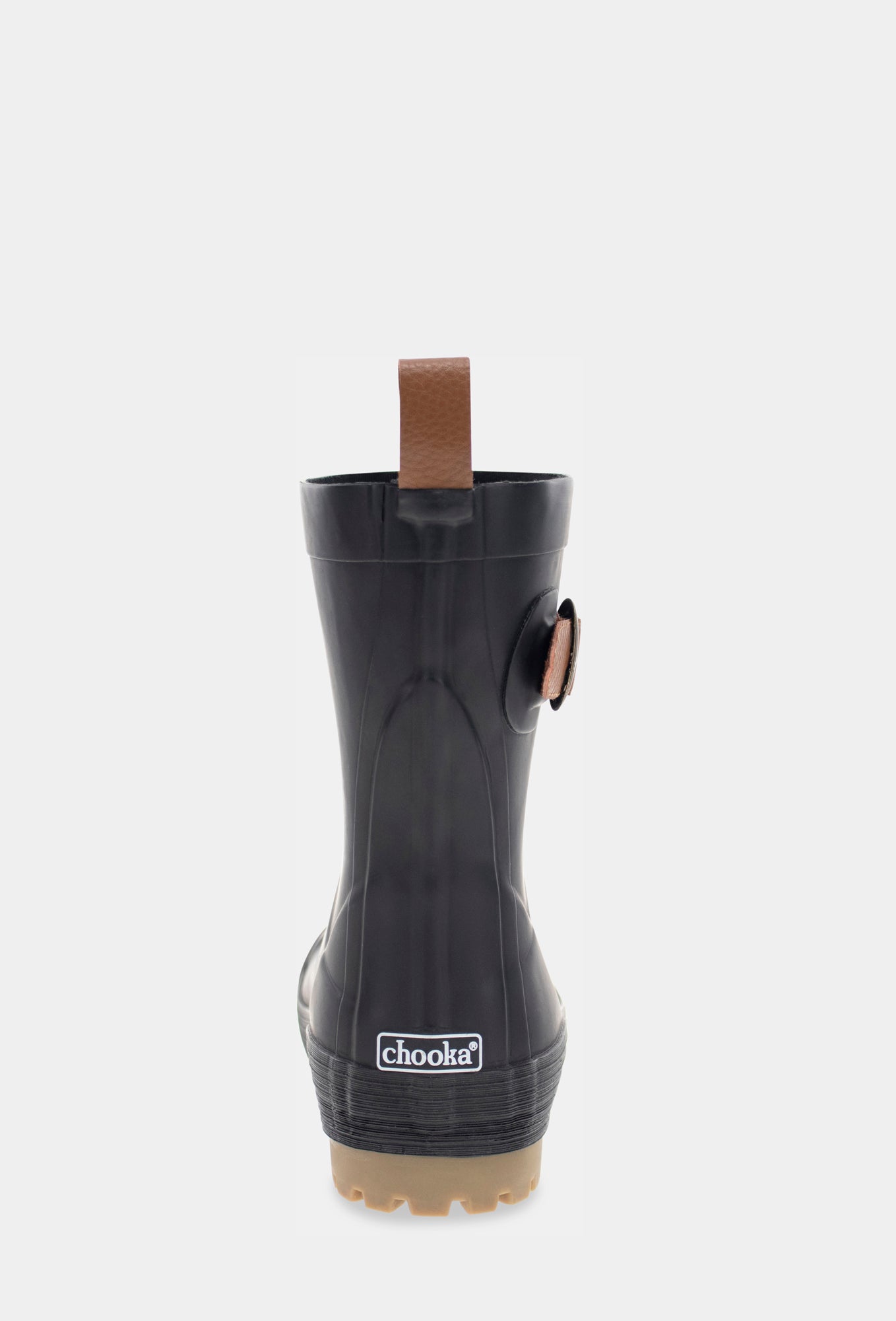 Chooka Mid Rain Boots | Everyday Mid Rain Boot - Black